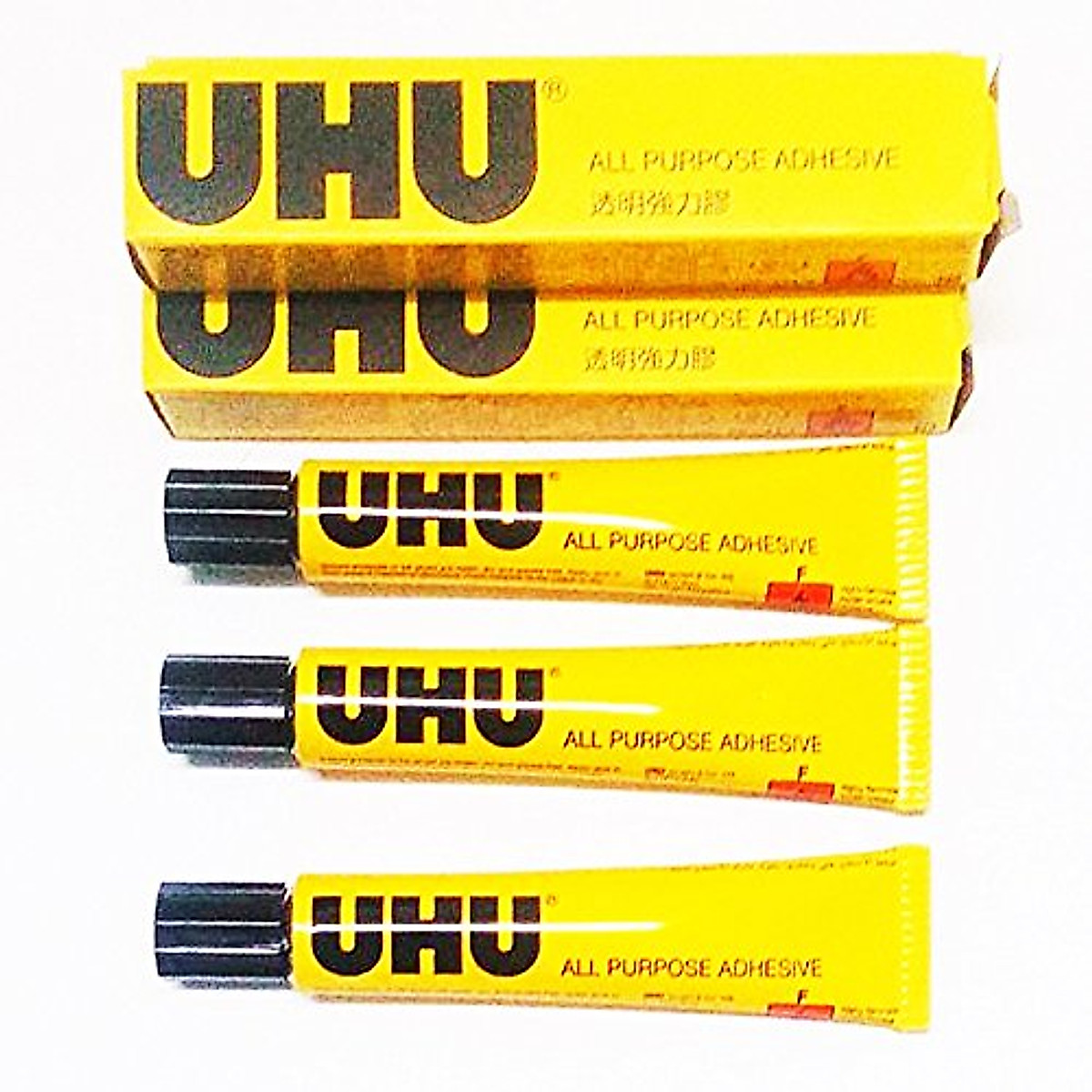 UHU Glue DIY All Purpose Adhesive 20 ml 3 Tubes