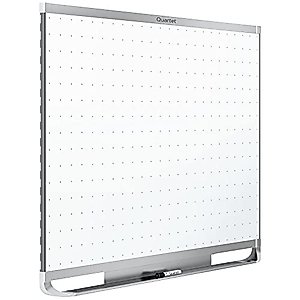 Quartet Magnetic Whiteboard, White Board, Dry Erase Board, 8' x 4', Silver Aluminum Frame, Prestige 2 Total Erase (TEM548A)