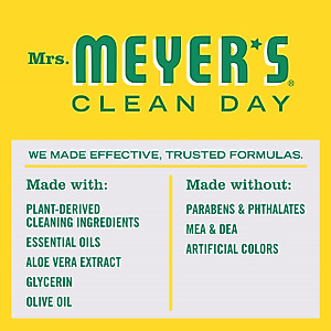 MRS. MEYER'S CLEAN DAY Liquid Hand Soap Refill, Honeysuckle, 33 Oz