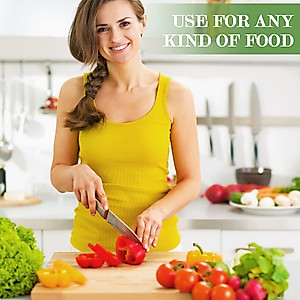 Wood Cutting Board with Feet Chopping Block Cutting Board Square Butcher Block with Legs Kitchen Chopping Board for Home Kitchen Charcuterie, 11.8 Inches Square, 2.6 Inches Thick