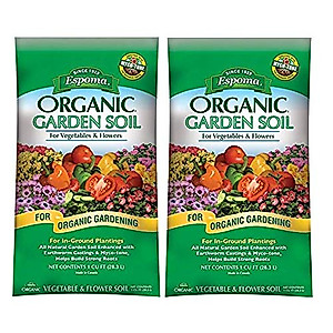 Espoma Company (VFGS1) Organic Vegetable and Flower Soil (Тwo Рack)