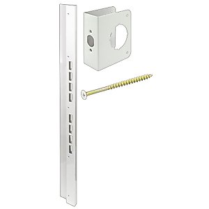 Prime-Line U 10895 Mega-Jamb Reinforcing Kit for 2-3/4 In. Backset, For 1-3/4 In. Doors (1 Kit)