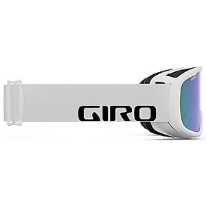 Giro Cruz Asian Fit Ski Goggles - Snowboard Goggles for Men, Women & Youth - Anti-Fog - OTG - White Wordmark Strap with Loden Green Lens