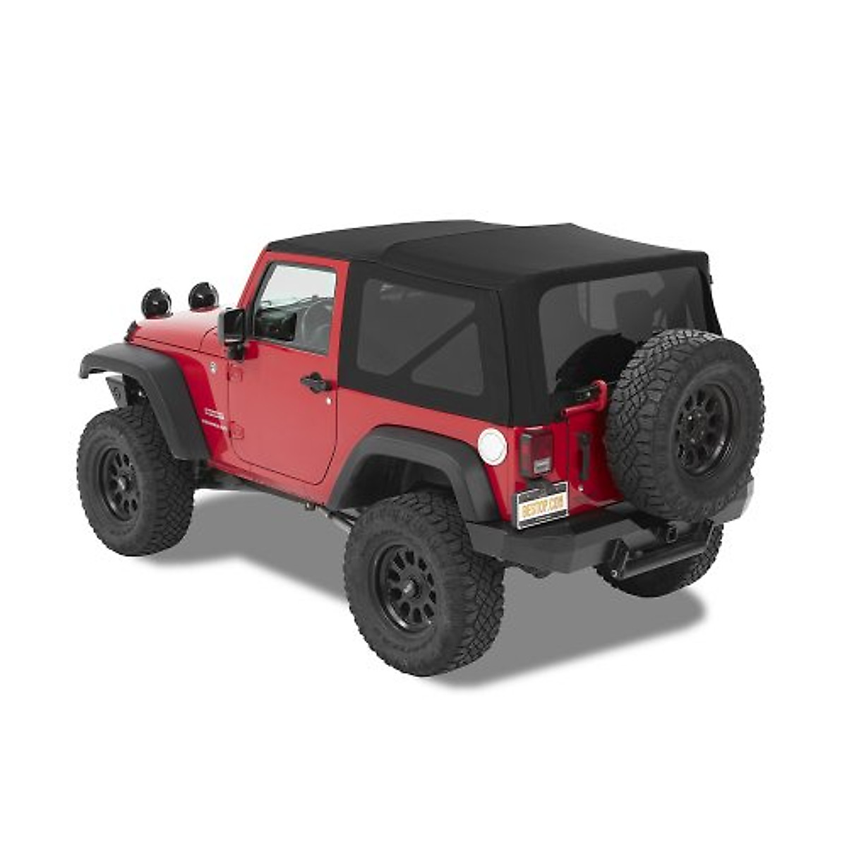 Bestop 54822-17 Supertop NX Black Twill Complete Replacement Soft Top