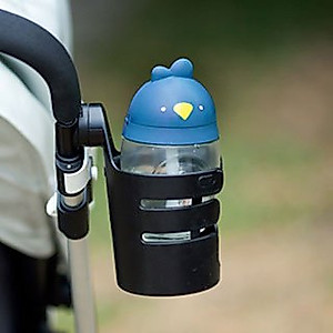 Lollaland Weighted Straw Sippy Cup for Baby: Lollacup - Transition Kids, Infant & Toddler Sippy Cup (6 months - 9 months) | Shark Tank Products | Lollacup (Brave Blue)