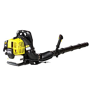 Gas Leaf Blower, 52CC 2-Cycle Patio Engine Backpack Blower Powerful 530 CFM Commercial Blower for Backyard Lawn Garden Blowing Leaves Snow Debris