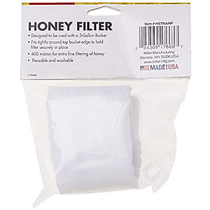 Little Giant Farm & Ag 052871 HSTRAINF Honey Filter White