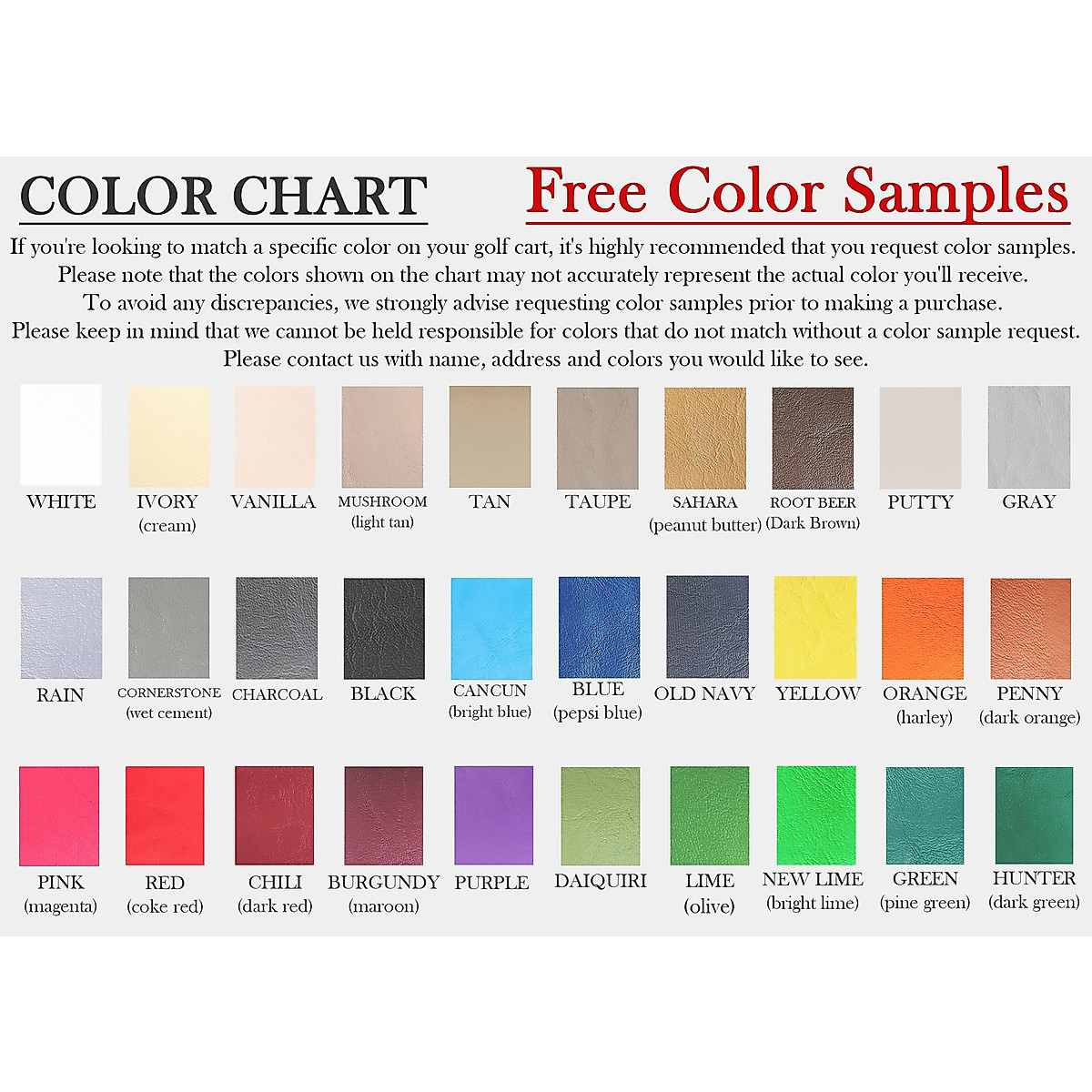 Club Car Precedent "STAPLE ON" Golf Cart Seat Cover With Matching Rear Facing Seat Cover (2 Stripe)