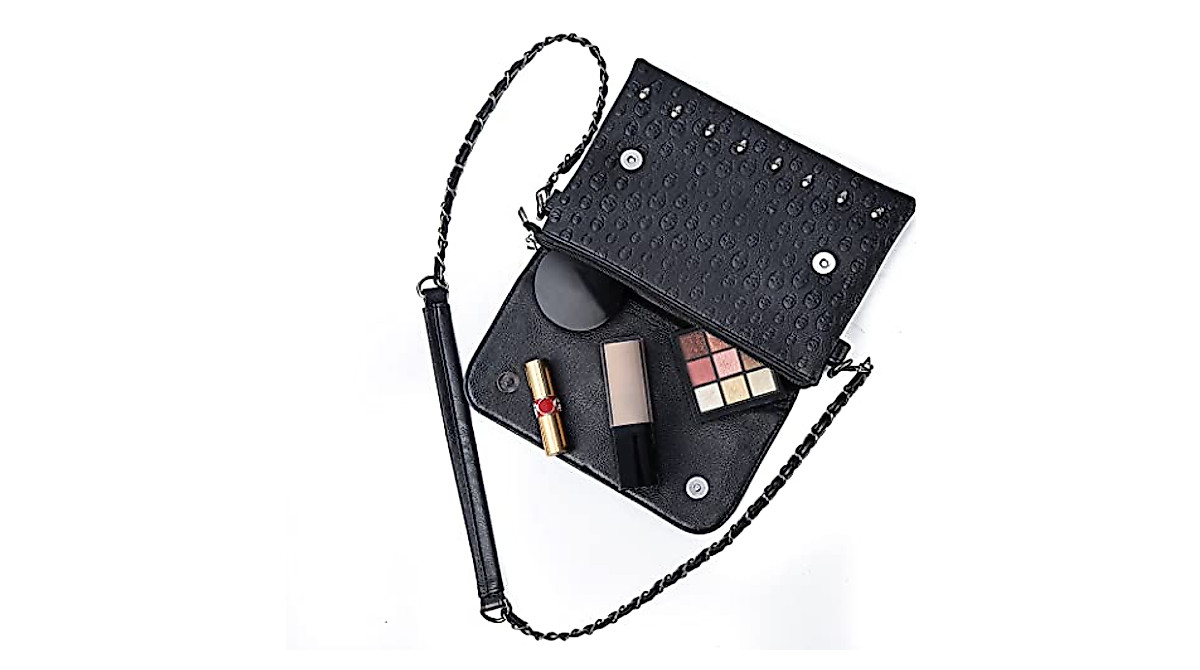 JOZZYAPA Gothic Skull Purse - Edgy & Stylish Handbag for Women