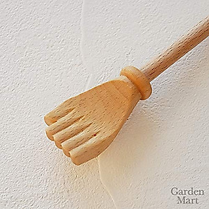 Redecker Oiled Beechwood Scratching Hand, 20-1/8-Inches
