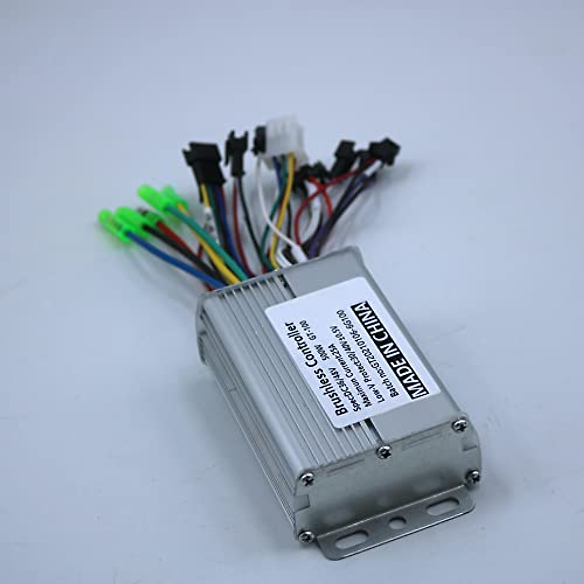 Bike Fender 36V/48V 350W BLDC Electric Scooter Controller E-Bike brushless Speed Driver and GT-100 LCD Display one Set Mud Guards (Size : 48V Set)