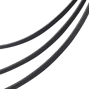 ThreeBulls 2 Pack 4-Pin PWM Fan Splitter Cable, Sleeved Braided Adapter Computer PC Fan Power Extension Cable 1 to 3 Converter for Computer ATX Case 4-Pin/3-Pin Cooling Fan Cable (10.6" 1 to 3)