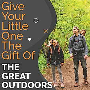 2-in 1 Baby Backpack Carrier - Ergonomic Toddler Hiking/Baby Hiking Backpack Carrier with Removable Bag, Diaper Change Pad, Insulated Pocket + Rain and Sun Hood to Protect Your Child