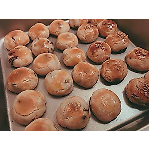 Walooza 13 Inch Baking Pans Nonstick Set of 2, 13 X 11 X 1 Inch Sturdy Cookie Sheet Replacement Toaster Oven Tray, Non Toxic & Heavy Duty & Easy Clean