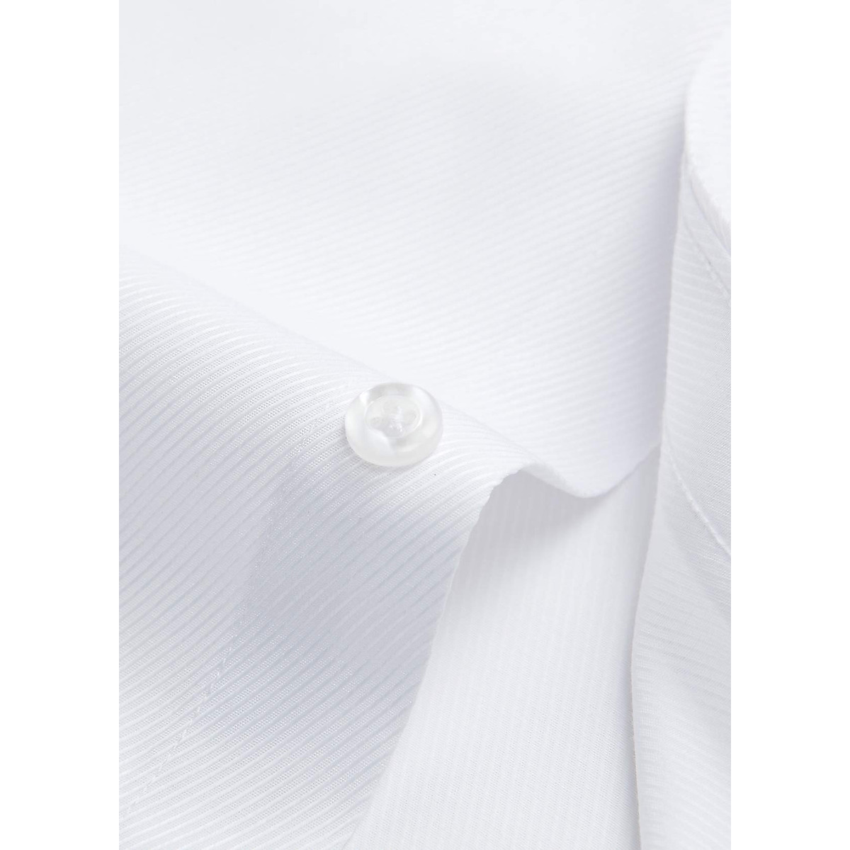 J.Ver Men's French Cuff Dress Shirts Regular Fit Long Sleeve Spead Collar Metal Cufflink White