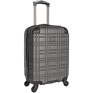 Ben Sherman Nottingham Lightweight Hardside 4-Wheel Spinner Travel Luggage, Charcoal, 2-Piece Set (20" & 28")