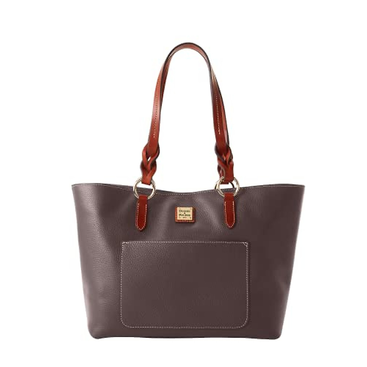Dooney and Bourke Pebble Grain Tammy Tote Large (Brown T'morro)