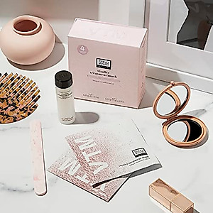 Erno Laszlo Vitality Treatment Mask, Pink Face Mask Peel, Hydrate and Illuminate, Mineral Powder Blend with Serum Lotion, 4 Pack of Masks (1.25 Fl Oz Each)