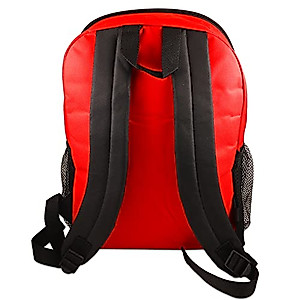 Marvel Studio Spiderman Backpack and Lunch Box Set - 16” Spiderman Backpack for Boys 8-12 Bundle with Spiderman Lunch Box for Boys 8-12, Water Bottle, More