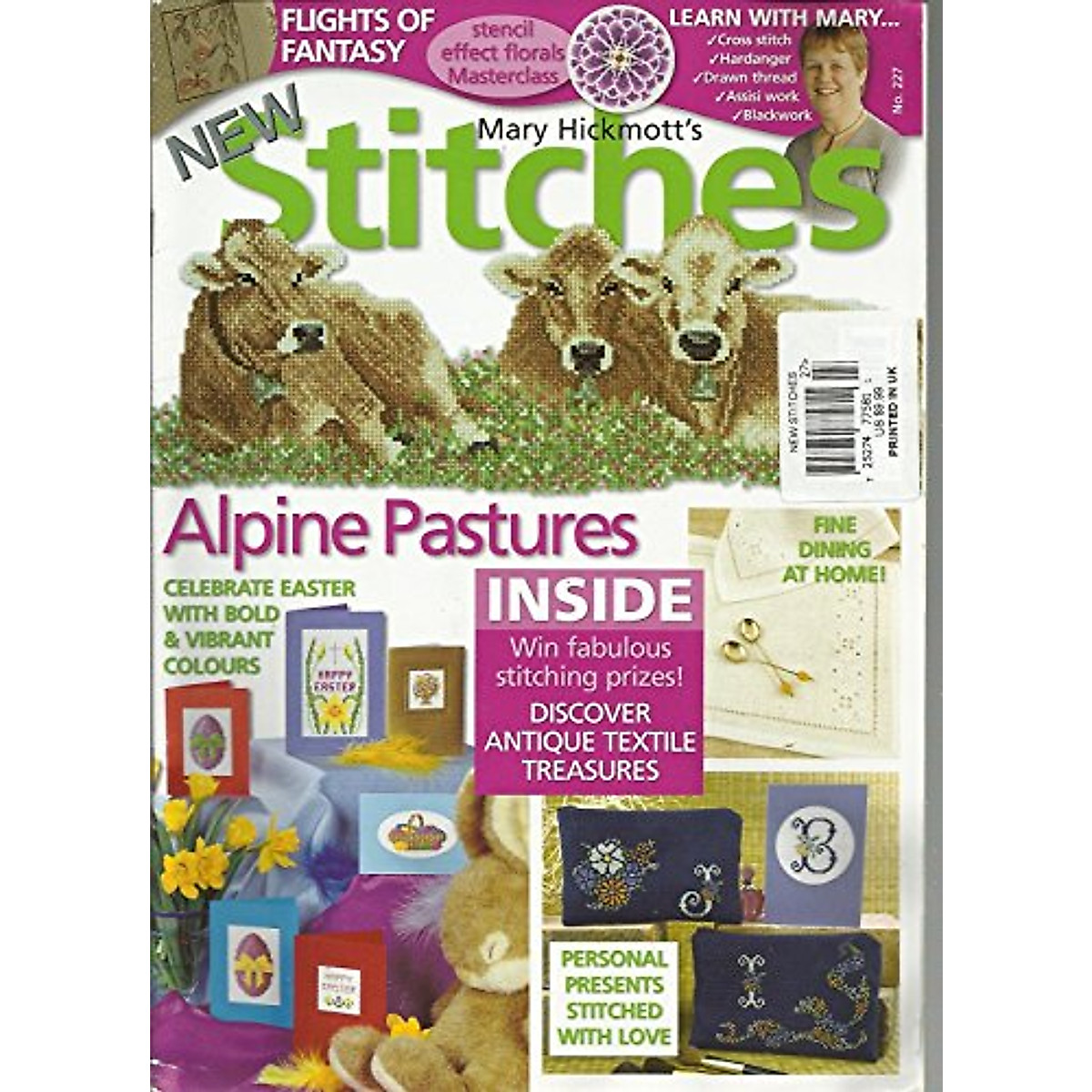 NEW STITCHES, ISSUE NO. 227 (CELEBRATE EASTER WITH BOLD & VIBRANT COLOURS)