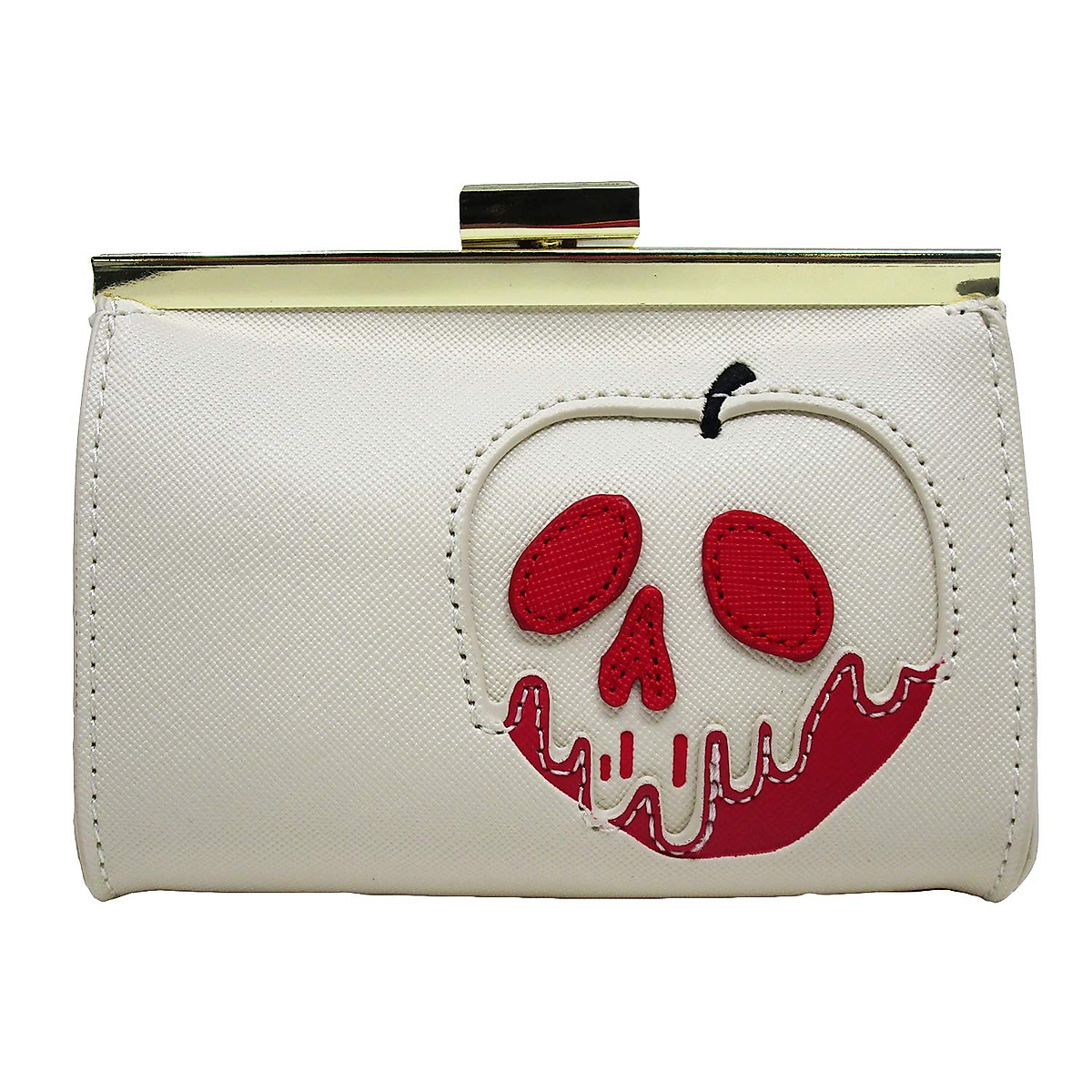 Loungefly x Disney Snow White Just One Bite Poison Apple Wallet (Ivory Multi, One Size)