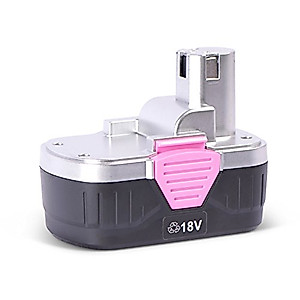 Pink Power PP182 18 Volt NiCad Drill Kit Replacement Battery