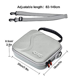 STARTRC OM 5 Case,Waterproof Portable Storge Shoulder Bag Travel Case for DJI OM 5 Gimbal Stabilizer