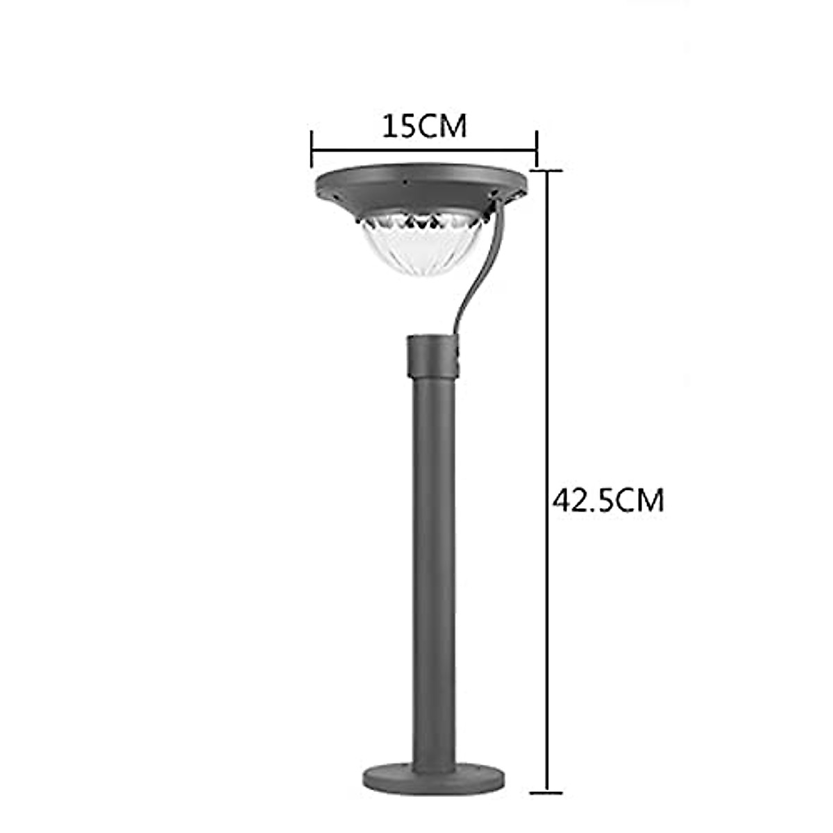 Kangl Solar Energy Saving Lamp Super Bright Lawn Street Light,Waterproof Home Garden Villa Courtyard LED Landscape Fixtures,for Trees Christmas Wedding Party Decor (Warm White)