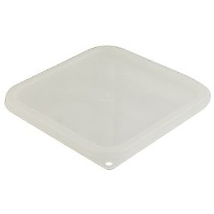 Cambro SFC2SCPP Cambro Square Seal Lid for 2 and 4 Qt. Capacity Clear Camwear Containers