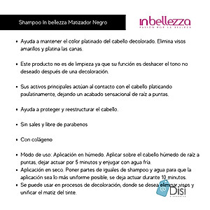 In Bellezza Shampoo Matizador NEGRO