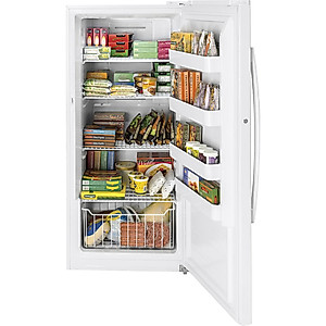 GE FUF14SMRWW Upright Freezer