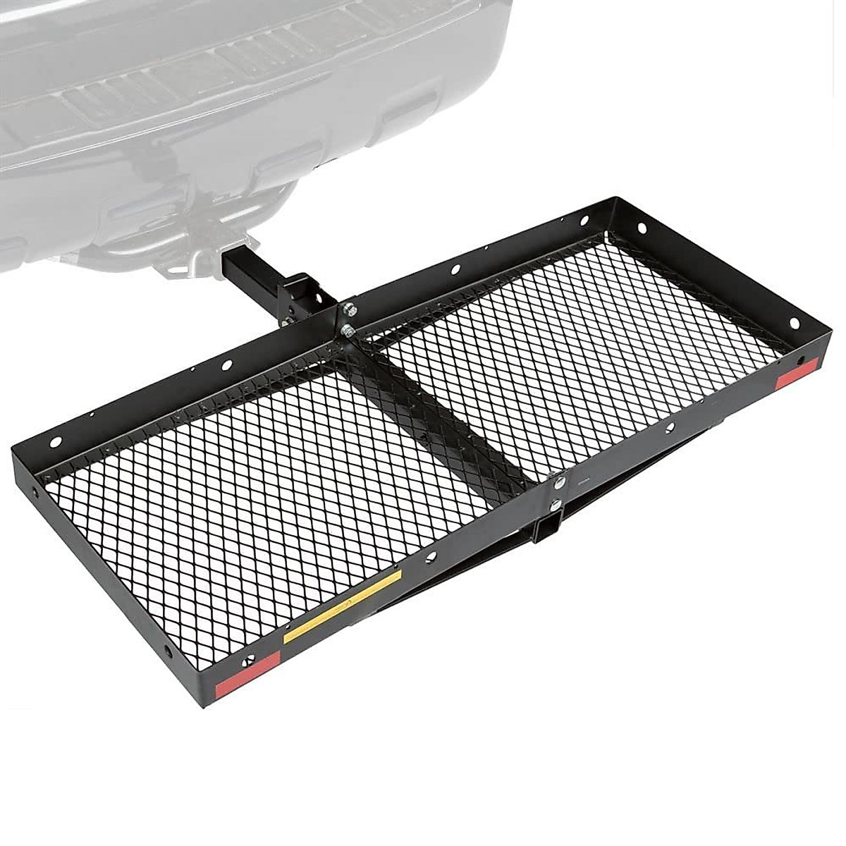 Rage Powersports 48" Folding Bumper Hitch Cargo Carrier Tray