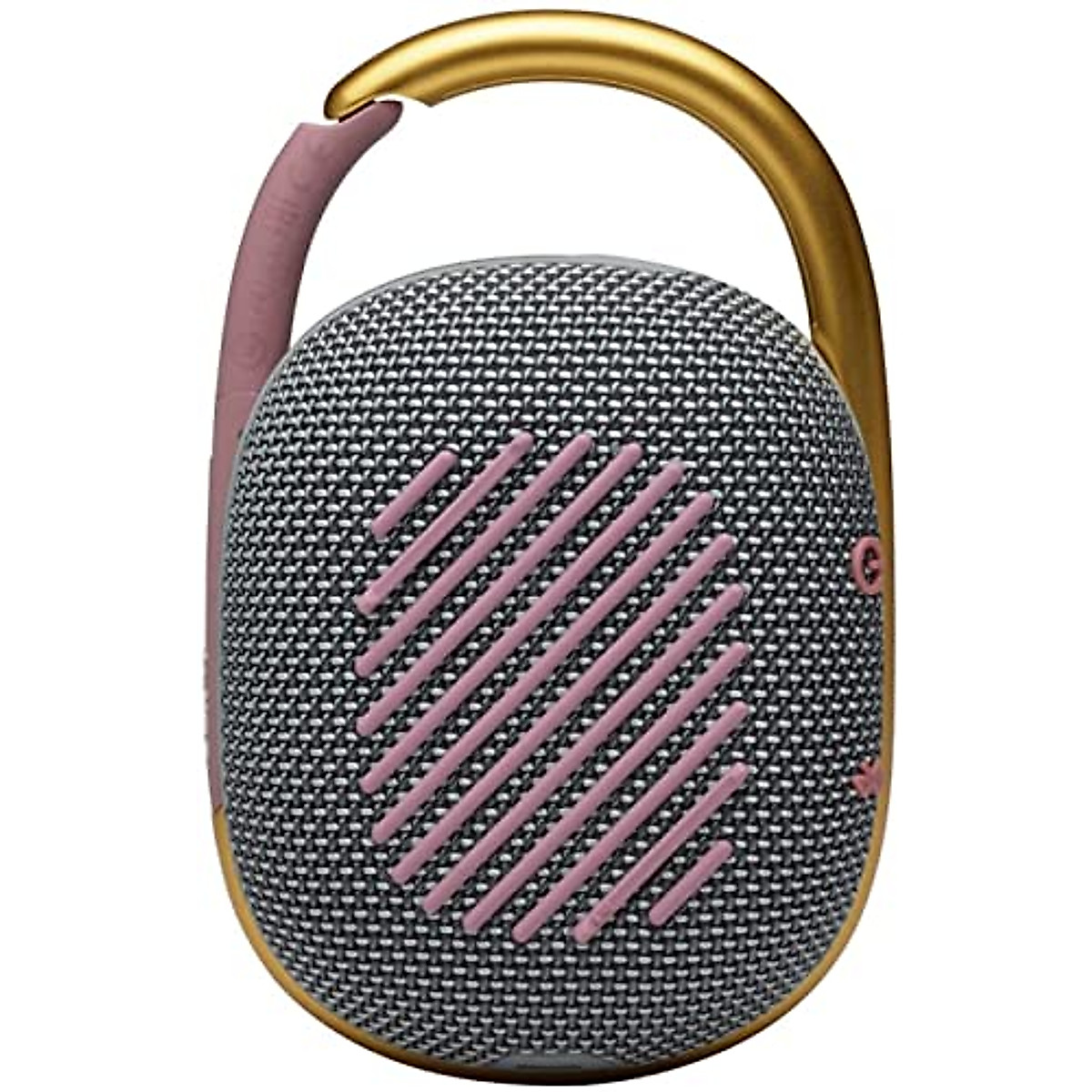 JBL Clip 4 Portable Waterproof Wireless Bluetooth Speaker Bundle with Premium Carry Case (Grey)