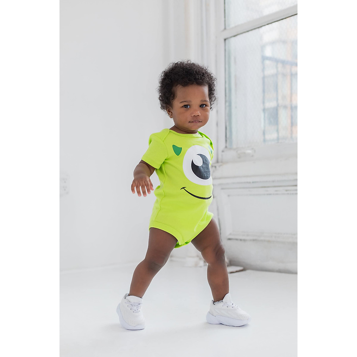 Disney Pixar Newborn Baby Boys 5 Pack Bodysuits 0-3 Months