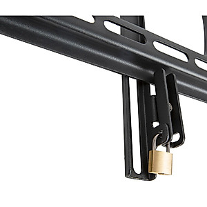 SunBriteTV Outdoor Weatherproof Fixed Mount for 37" - 80" TV Screens & Displays - SB-WM-F-L-BL (Black)