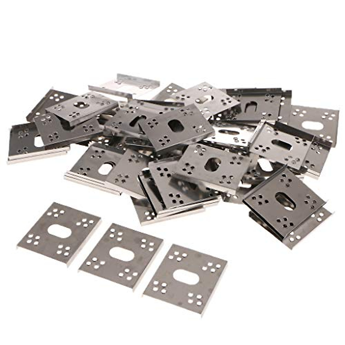 Baosity 50PCS/Pack Solar Panel Grounding Washer/Gasket Fits Photovoltaic