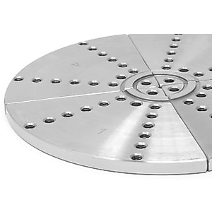 WEN LA432F 8-Inch Flat Lathe Chuck Jaws for Bowl Turning