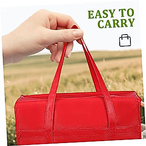 FONDOTIN 4pcs Insulation Bags Thermal Bags for Cold Food Insulated Grocery Bags Portable Insulation Bag Lunch Bags for Adults Shopping Tote Bag Insulated Food Carrier Non-Woven Fabric