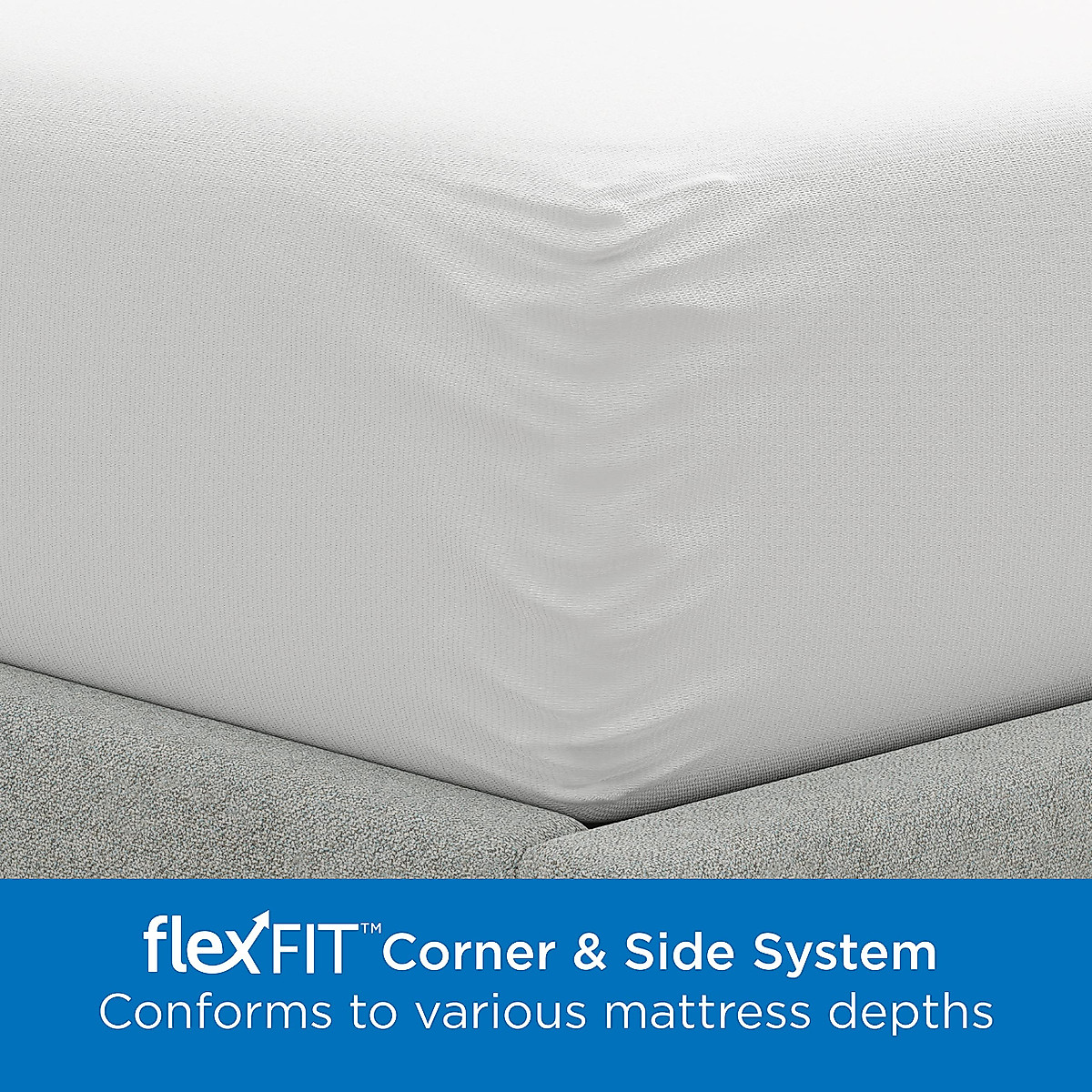 AllerEase Waterproof Mattress Protector, Maximum Allergy Mattress Protector, King Zippered Mattress Cover