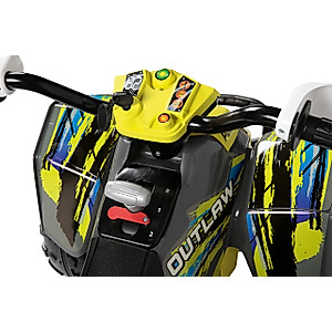 Peg Perego Polaris Outlaw Citrus, 12 Volt Ride on, Citrus
