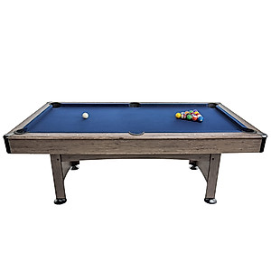 Triumph Sports American Legend Maverick 84” Billiard Table, Blue (45-6851W)