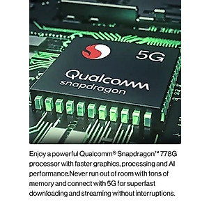 Motorola Moto Edge 5G UW 256gb Nebula Blue for Verizon (Renewed)