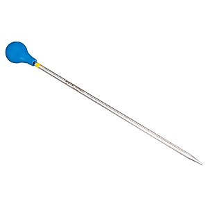PATIKIL Graduated Dropper Pipettes Kit, 1ml Borosilicate Glass Pipette with Rubber Cap for Transfer Liquid for Lab, Chemistry, Clear