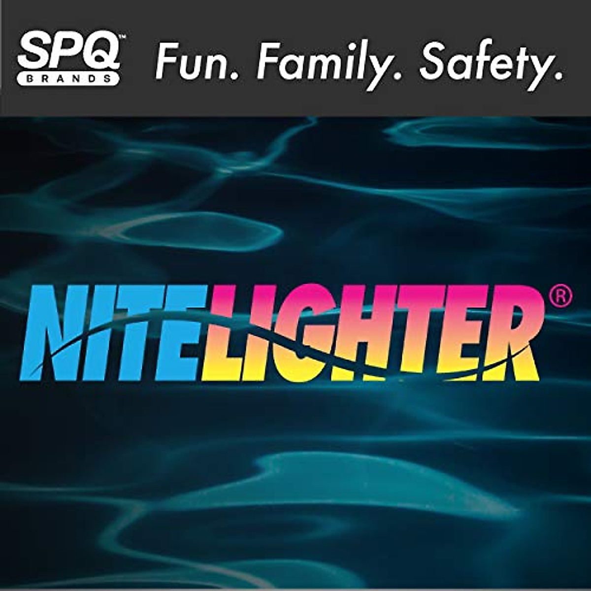 Nightlighter LED Aboveground Pool, 750 Lumens –Underwater Lighting, Easy to Install Under The Top Rail, ETL Listed, NL50, Grey