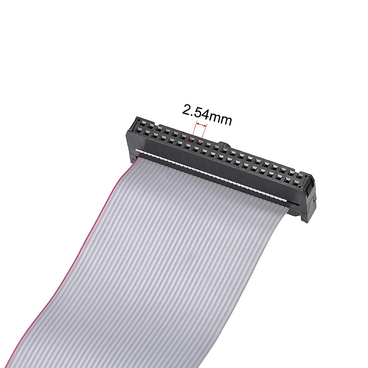 uxcell IDC Wire Flat Ribbon Cable DB37 Female to FC-40 Female Connector 2.54mm Pitch 20cm Length