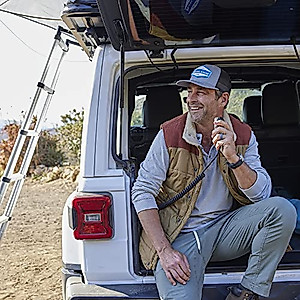 Midland - MXT575 Micromobile - 50 Watt GMRS Radio - Two Way Radio - NOAA Weather Scan & Alert - 15 High Power GMRS Channels - Fully Integrated Control Mic