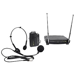 Audio-Technica ATW-901a/H Wireless Headset Microphone Mic + Bluetooth Speaker