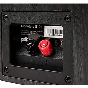 Denon Receiver RCD-N10 with Polk Audio Signature S10E Bookshelf Speaker (Pair) Home Theater Bundle