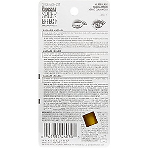 Maybelline New York Volum' Express The Colossal Spider Effect Washable Mascara, Glam Black, 0.33 fl. oz.