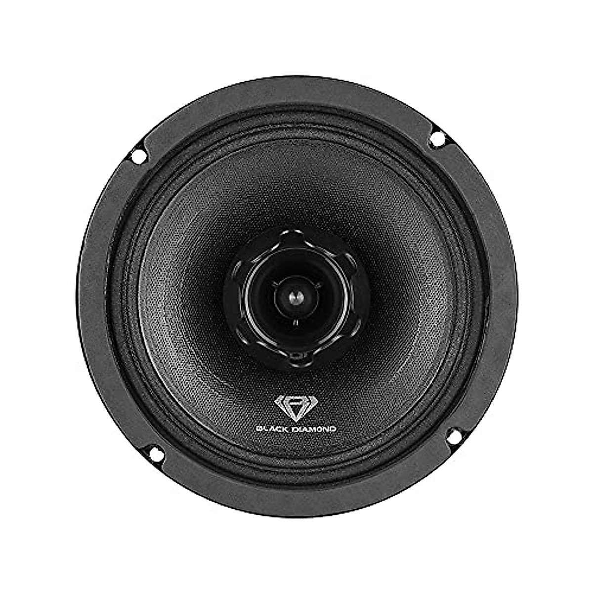 BLACK DIAMOND Dia-XT6 6.5" 2-Ways MidRange Loudspeaker with Built-in Bullet Tweeter 4-Ohm 450 Watts (1 Speaker)